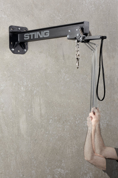Punching Bag Wall Bracket with Pulley System – STING UK