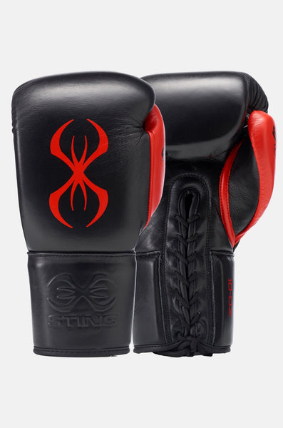 Evolution Velcro Boxing Gloves - Black/Red – STING UK