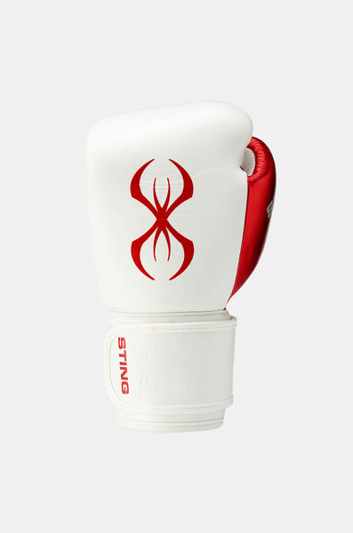 Evolution Competition Gloves White Red – STING UK